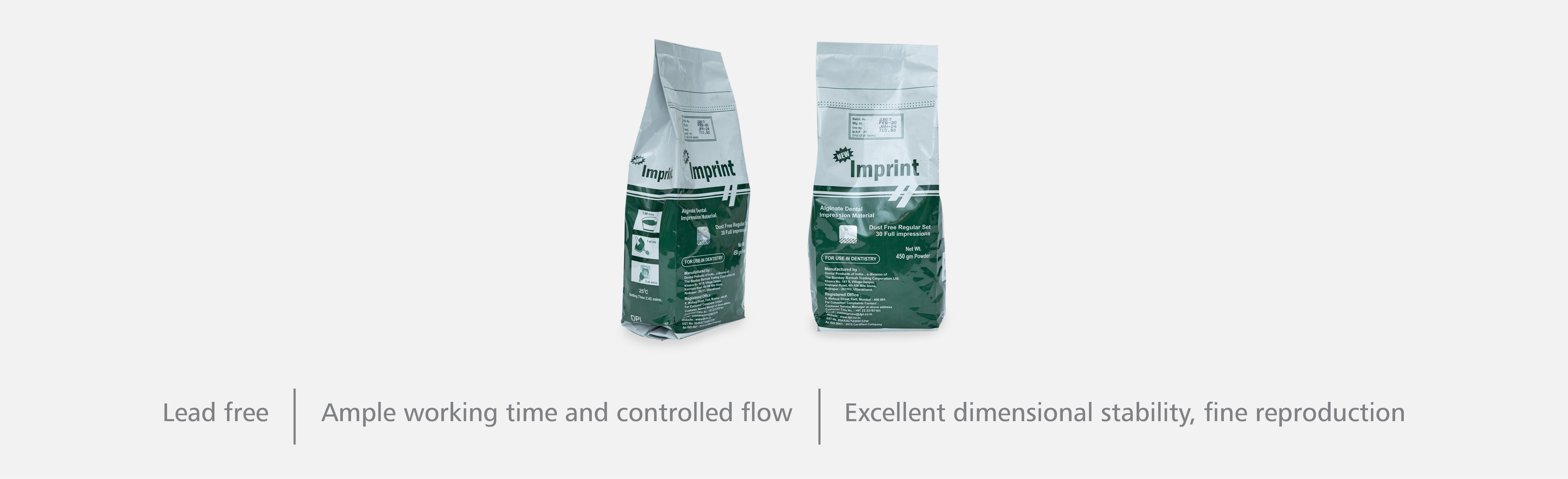 Buy DPI Imprint Alginate Dental Impression Material Online in India ...