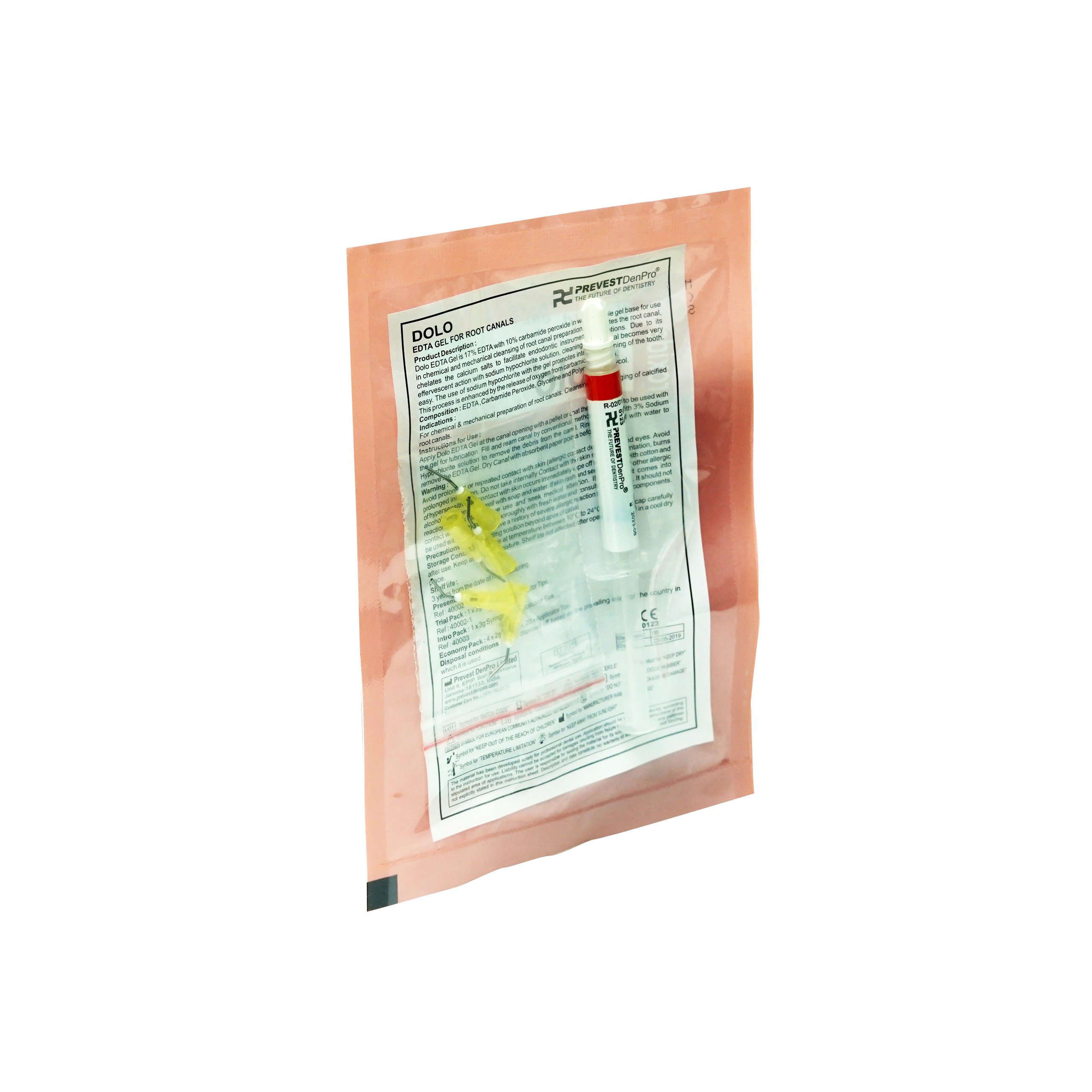 Buy Prevest Denpro Dolo EDTA Gel 2gm Syringe with Tips