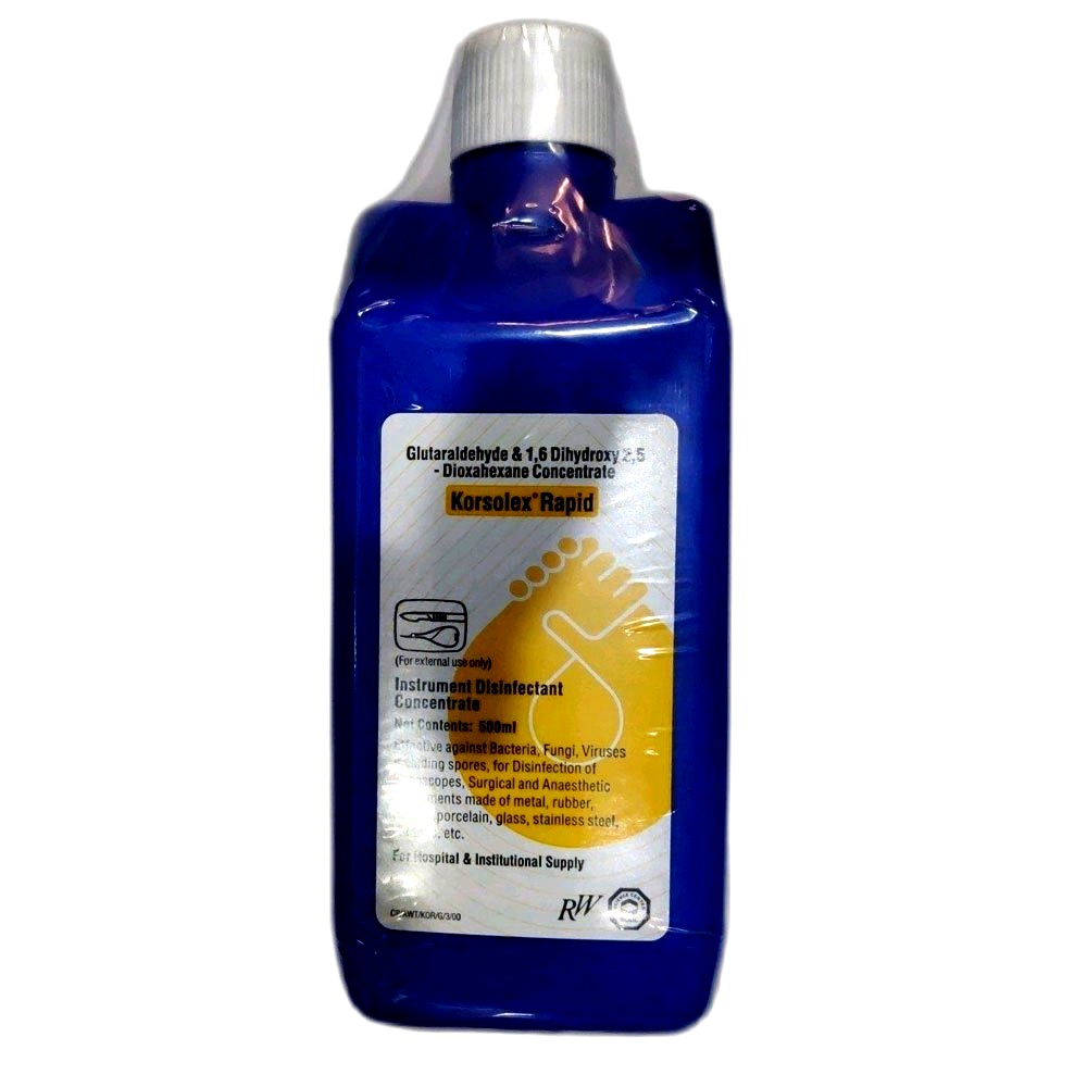 Buy Korsolex Rapid Instrument Sterilizer Disinfectant Concentrate 500ml ...