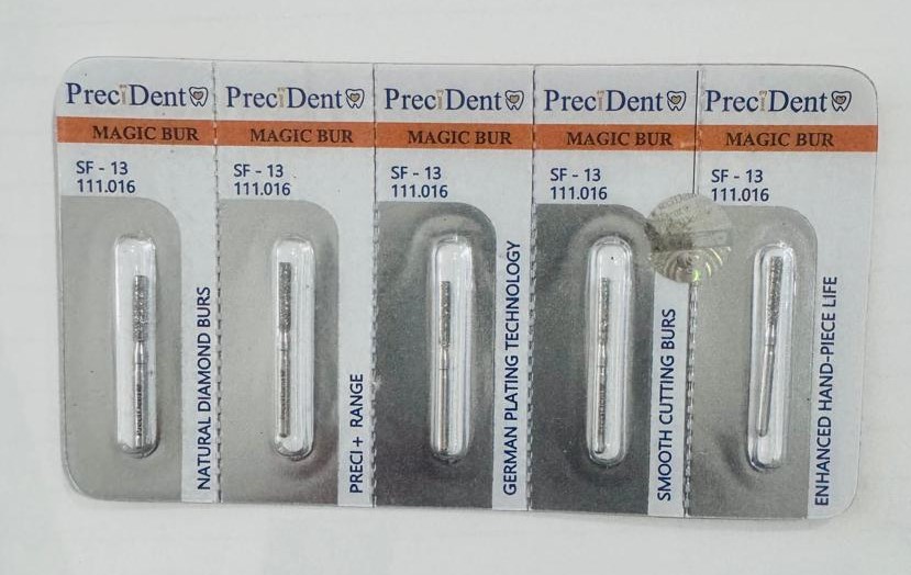 Buy Precident Magic Bur SF-13 (5 Pcs) Online at Best Prices | Dentganga.com