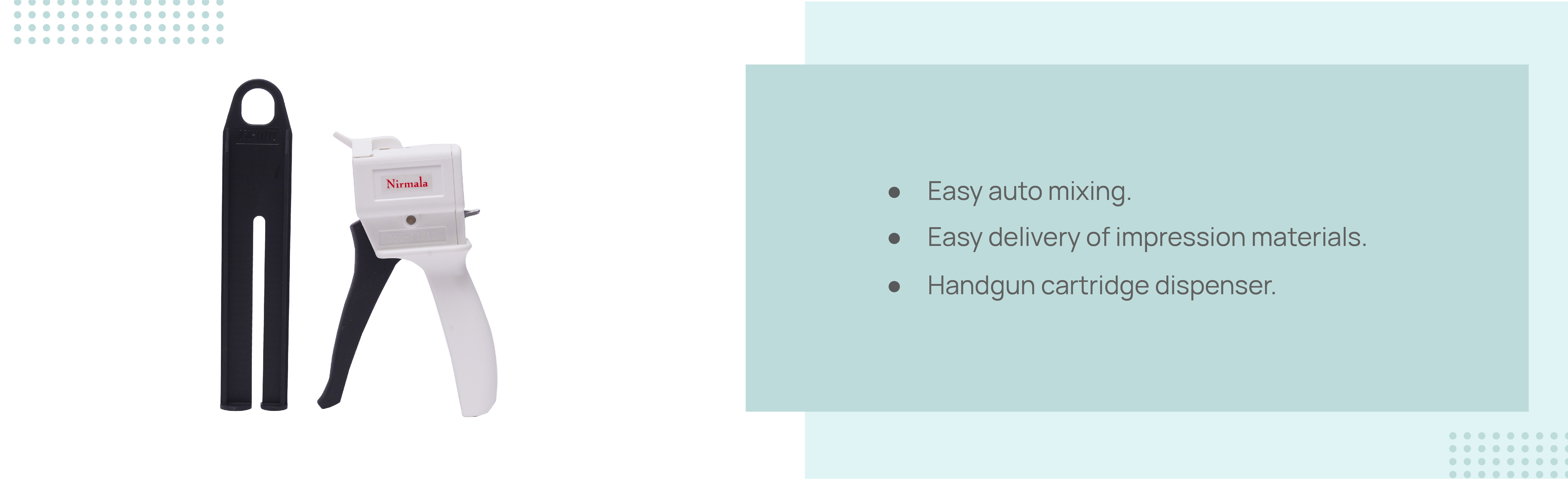 Buy Nirmala Dental Dispensing Gun (Light body / Protemp 4) Online at ...