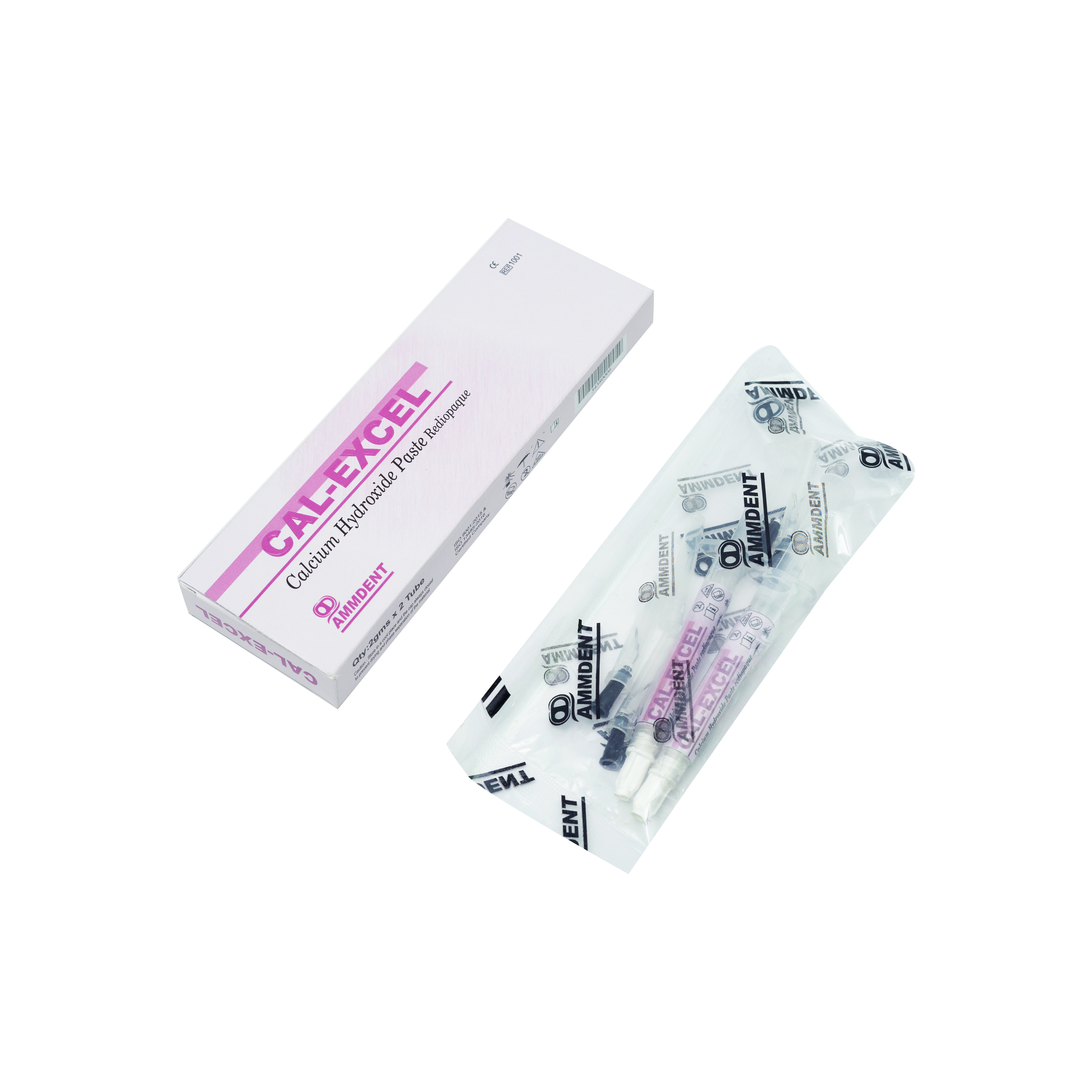 Buy Ammdent Cal Excel Calcium Hydroxide 2gm Syringe with Tips