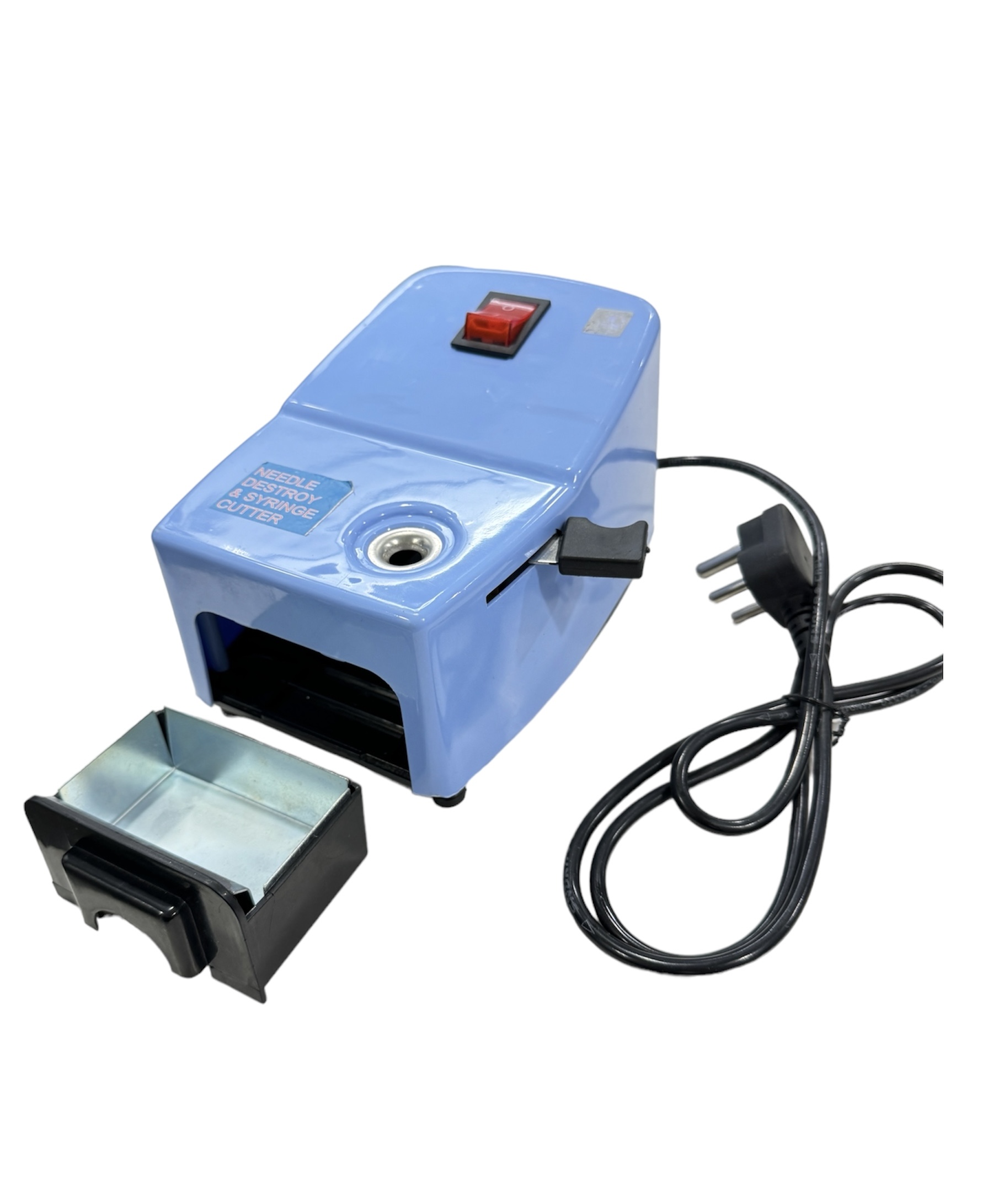 Buy LIFEX Syringe Needle Destroyer Electric | ABS Body | Shock Proof ...