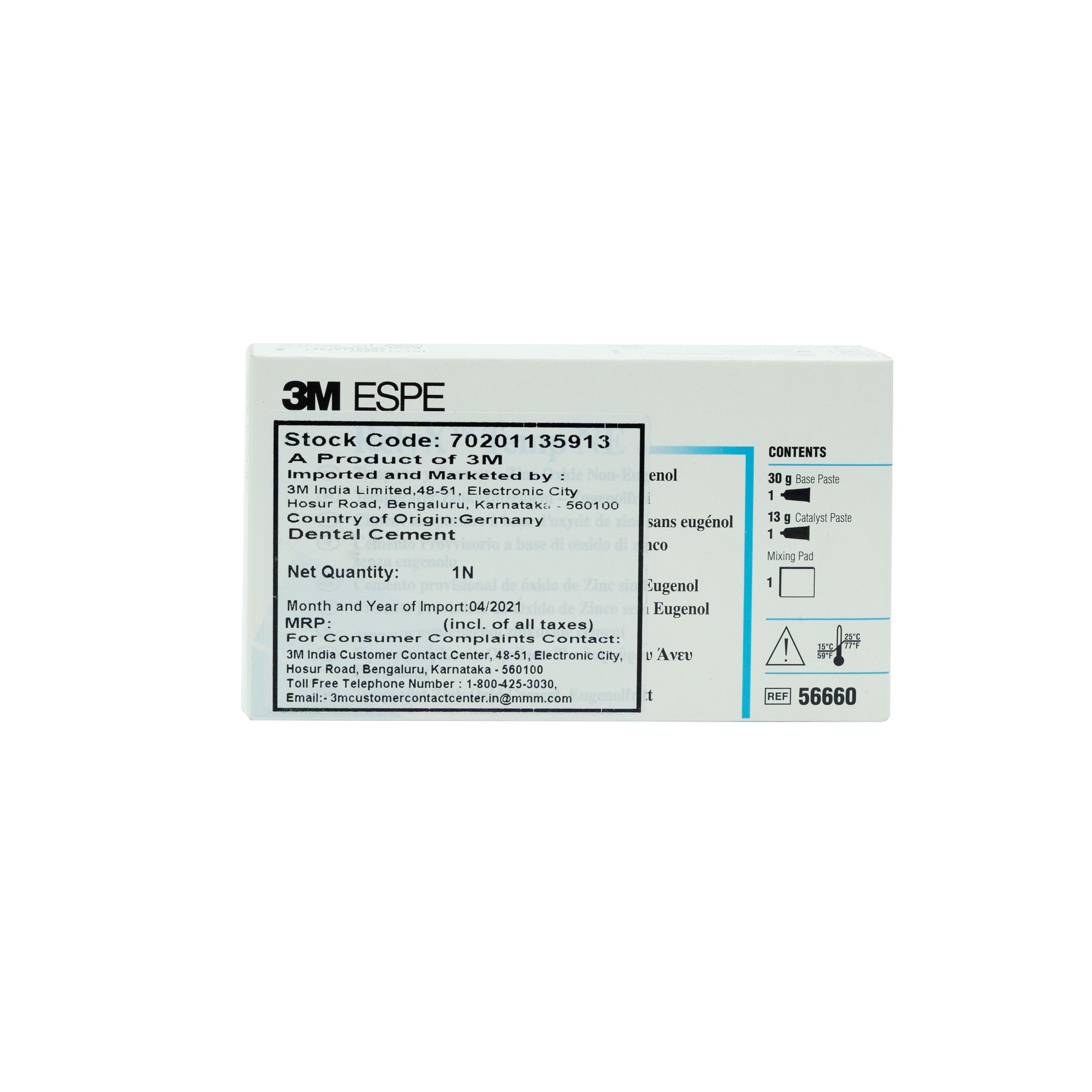Buy 3M ESPE Relyx Temp NE Non Eugenol Temporary Cement