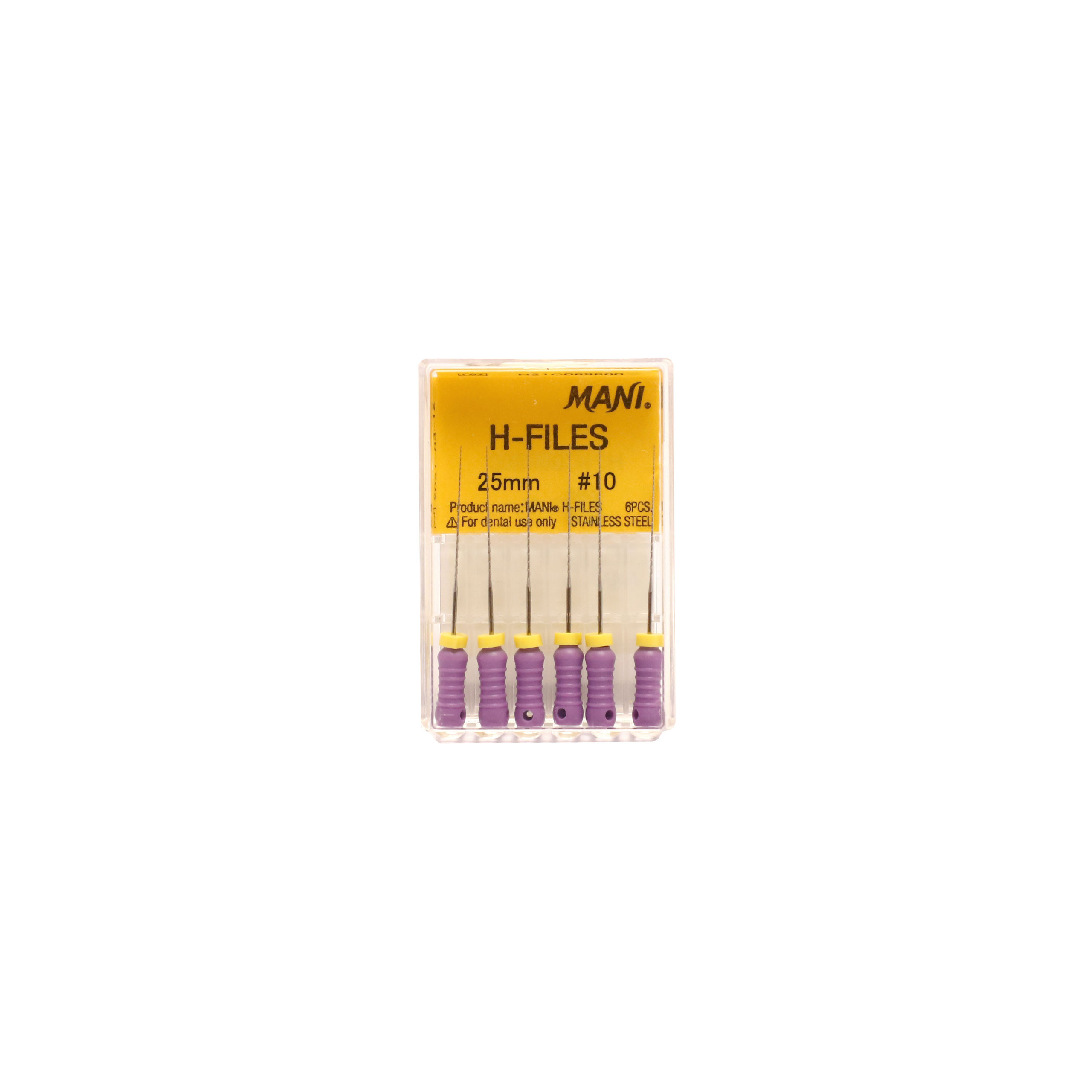 Buy Mani H Files 25mm #10 (Pack of 5) Online at Best Prices | Dentganga.com