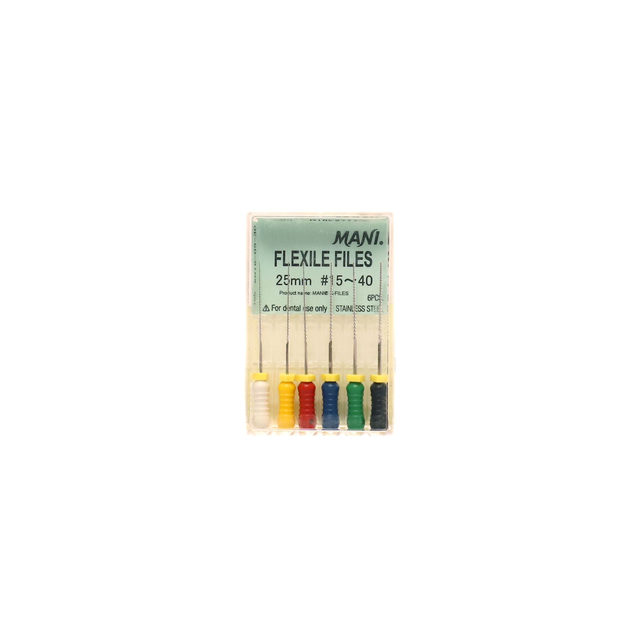 Buy Mani Flexi Files #15-40 25mm Online at Best Prices | Dentganga.com