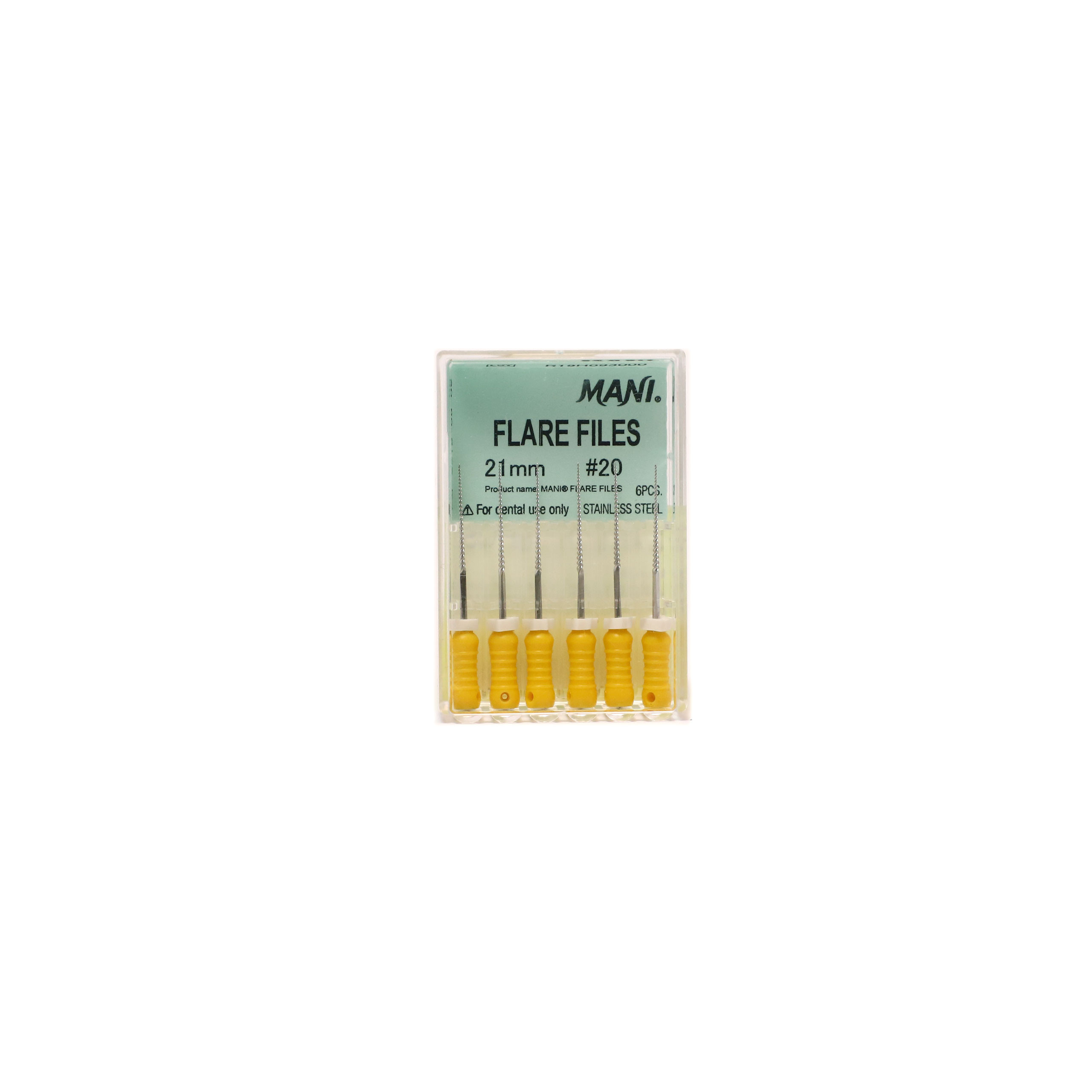 Buy Mani Flare Files #20 21mm Online at Best Prices | Dentganga.com
