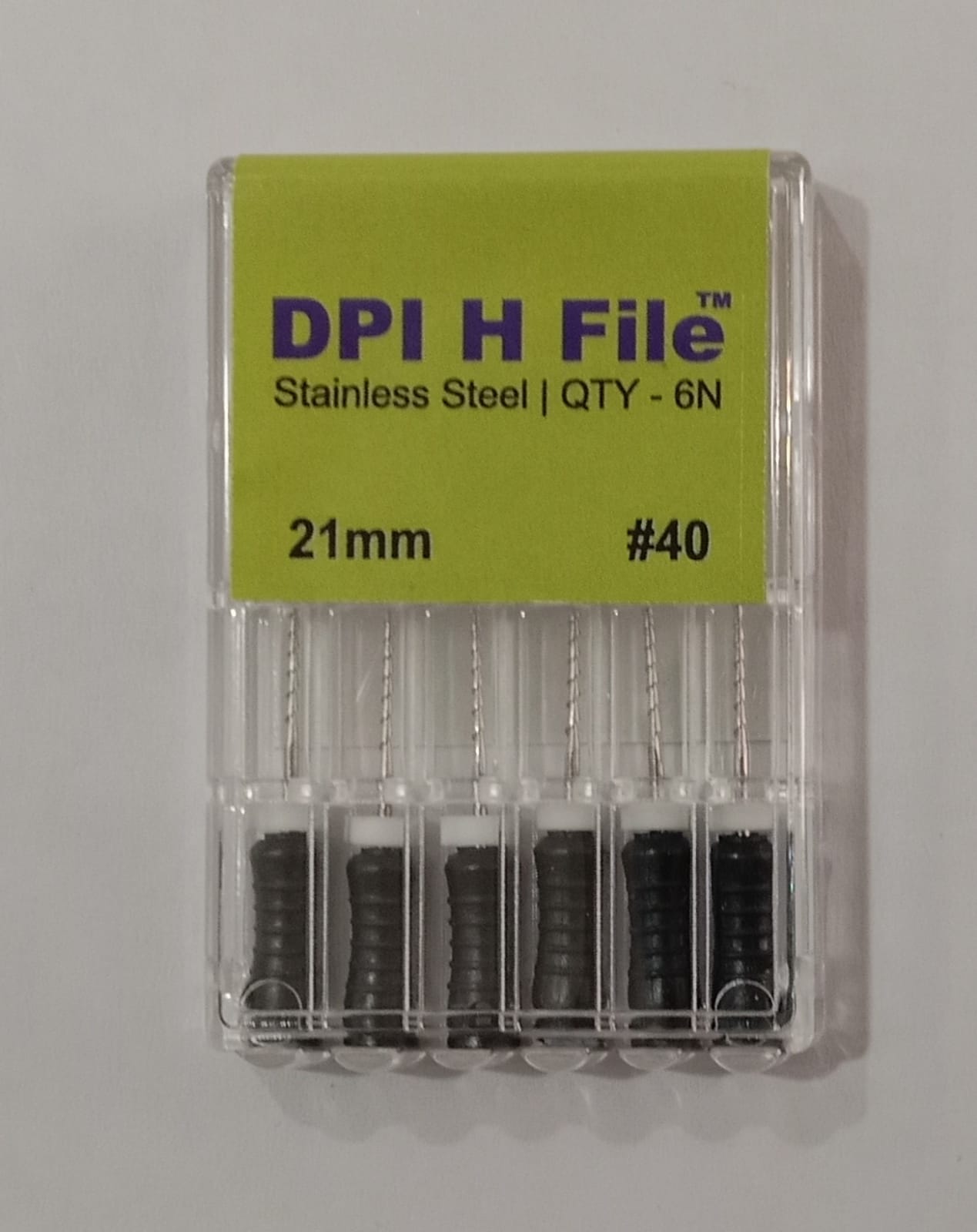 Buy DPI H-FILES 21MM #40
