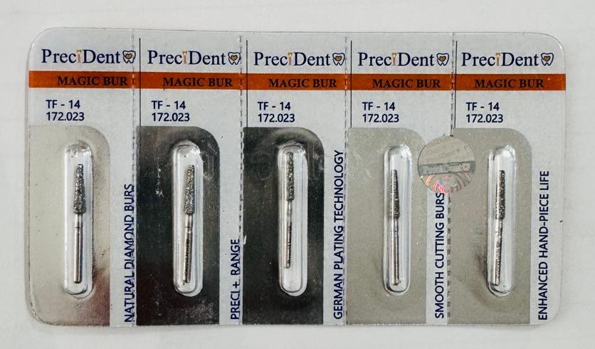 Buy Precident Bur Magic Bur TF-14(5pcs) Online at Best Prices ...