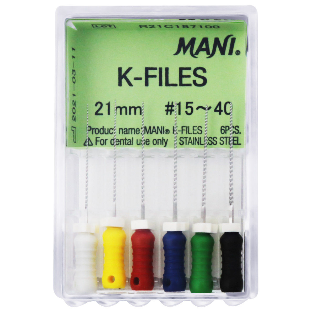 Buy K-File 21mm #15-40 - Mani